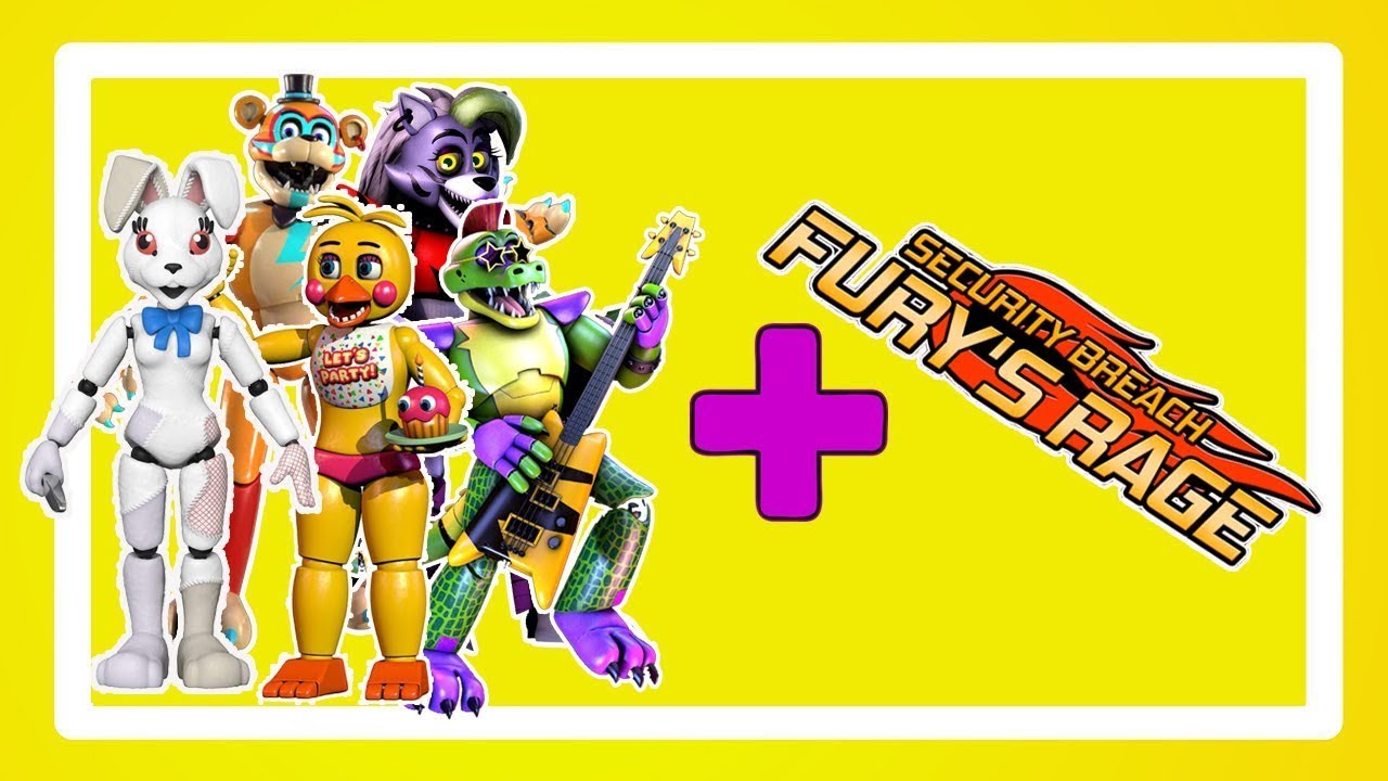 FNAF Animatronics + FNAF Security Breach Fury's Rage = ??? / FNAF ...