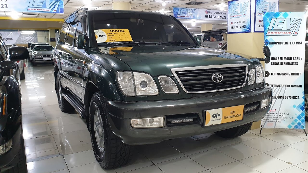 Toyota Land Cruiser Cygnus 4.7 V8 A/T 2000 [VX100] In Depth Review ...