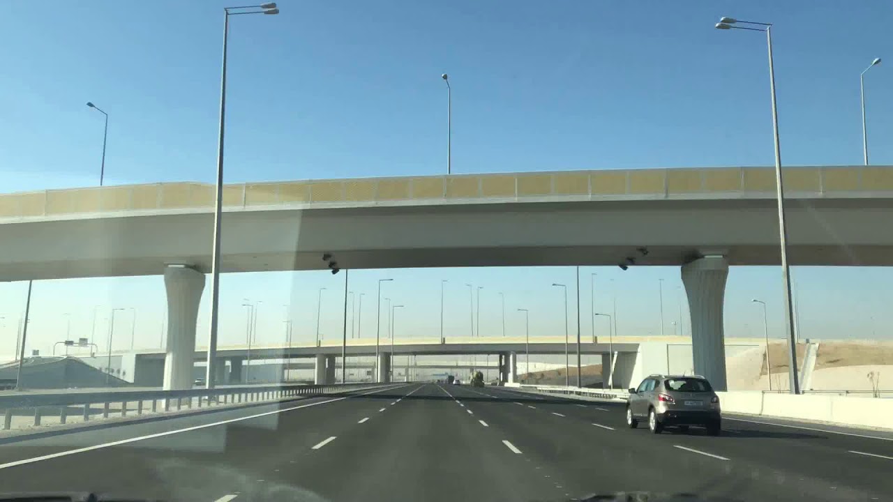 Time Lapse G Ring Road Doha Qatar - YouTube