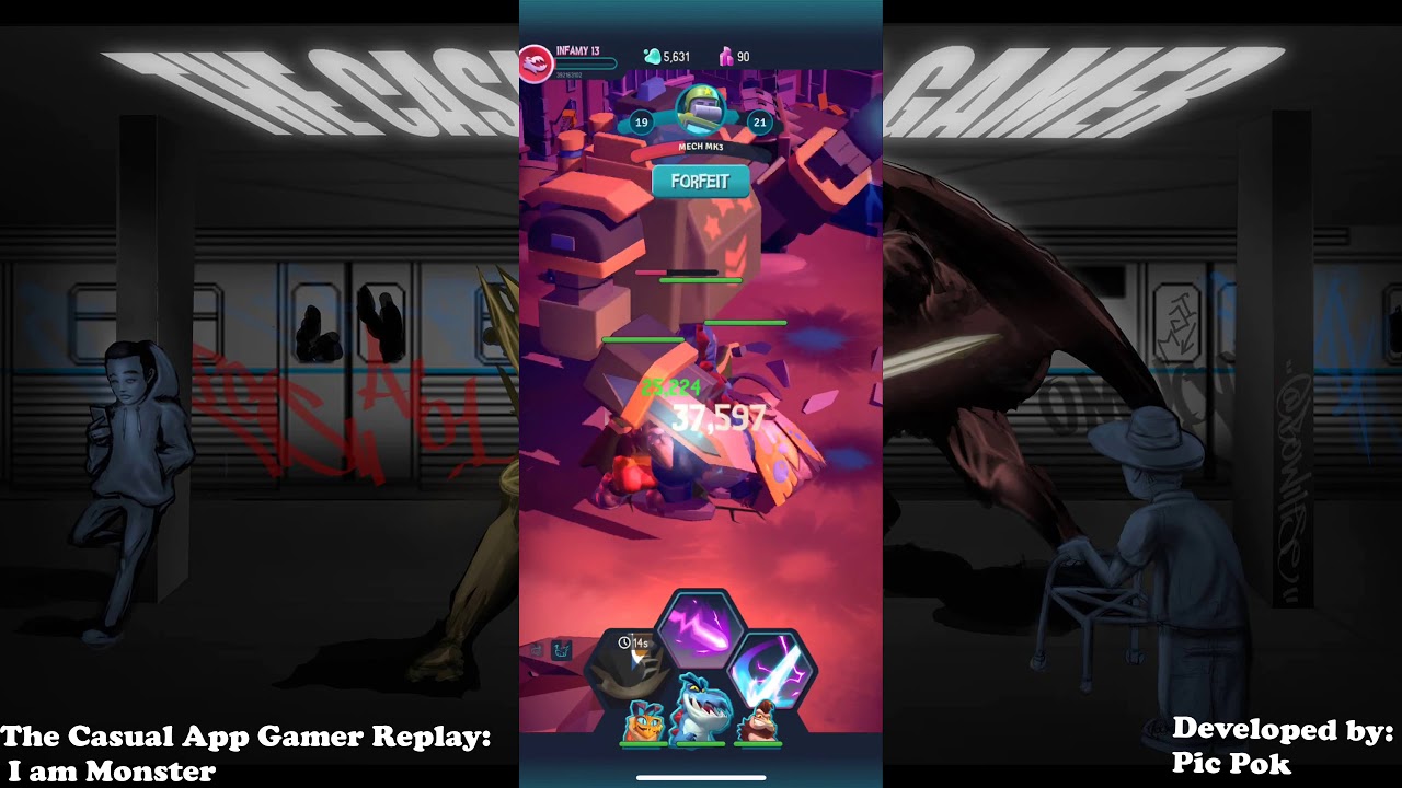 I am Monster Replay - The Casual App Gamer - YouTube