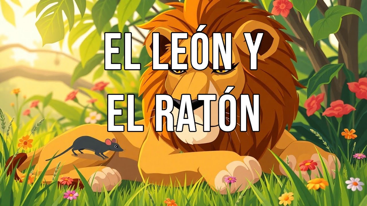 T4S1 - El león y el ratón | Fábulas de Esopo - YouTube