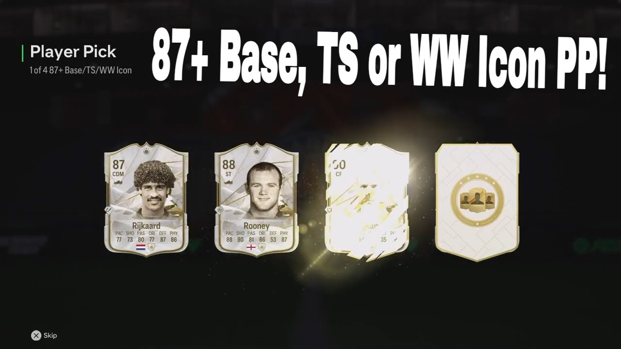 1 of 4 87+ Icon Player Pick! FC 24 Ultimate Team! - YouTube