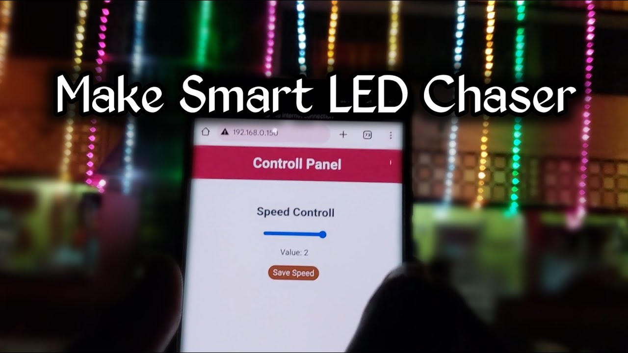 Make a smart led chaser 6 channel 12 volt - YouTube