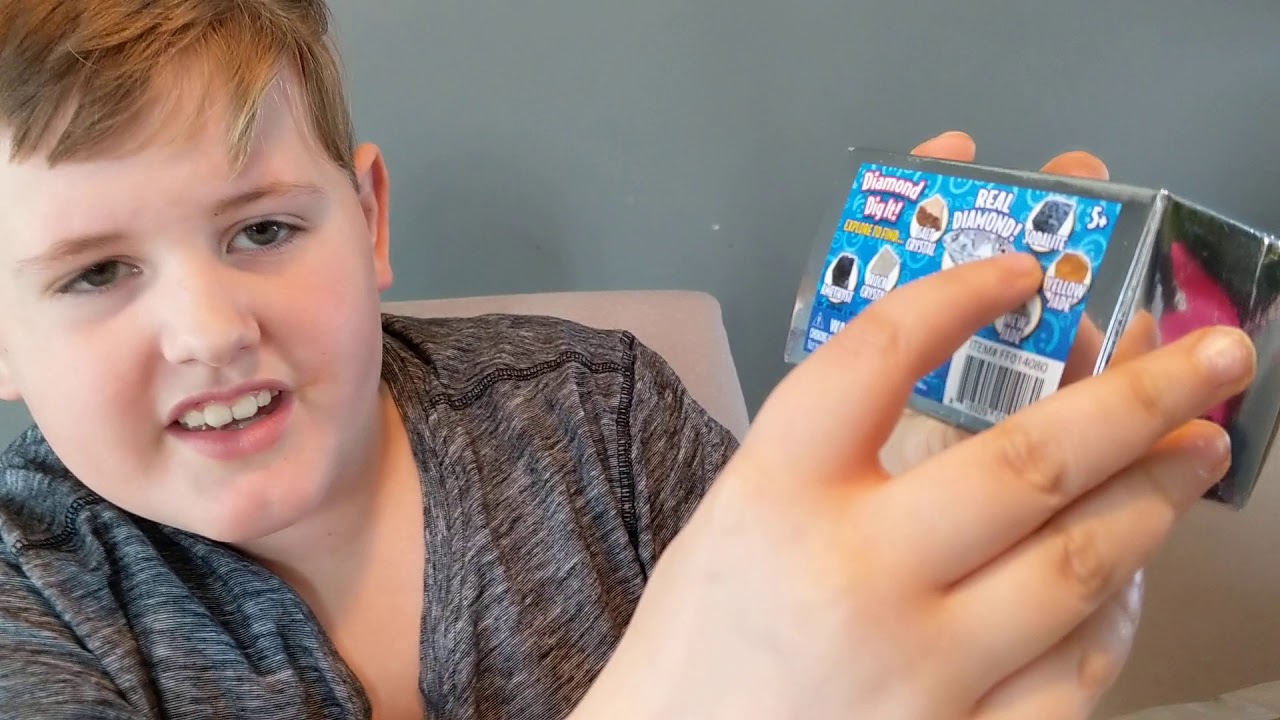 Unboxing Diamond Dig It Pt1 - YouTube