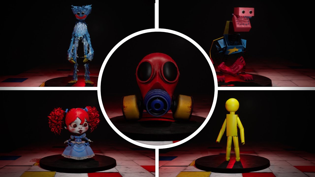 Project: Playtime - Character Select Menu Comparison - YouTube