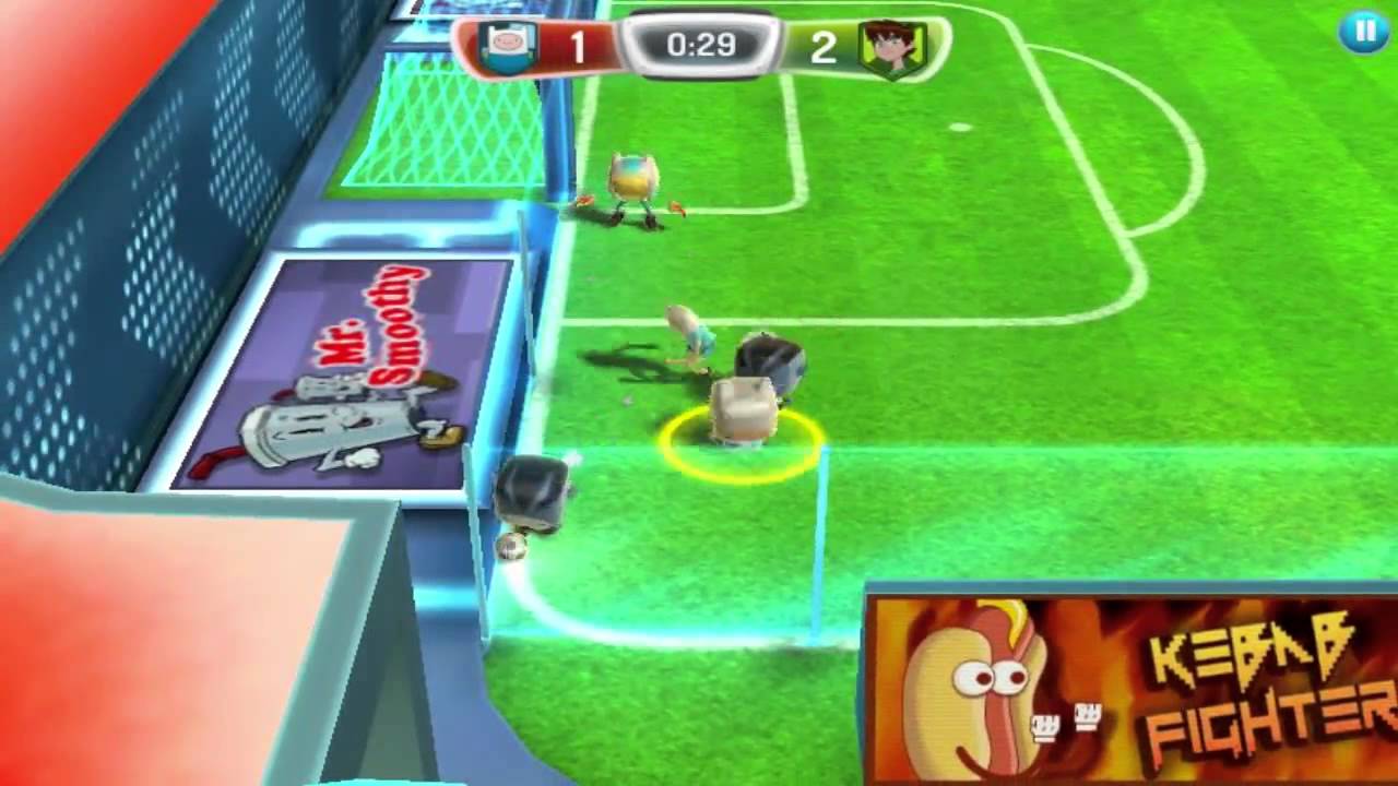 SUPERSTAR SOCCER - ADVENTURE TİME GAMES - YouTube
