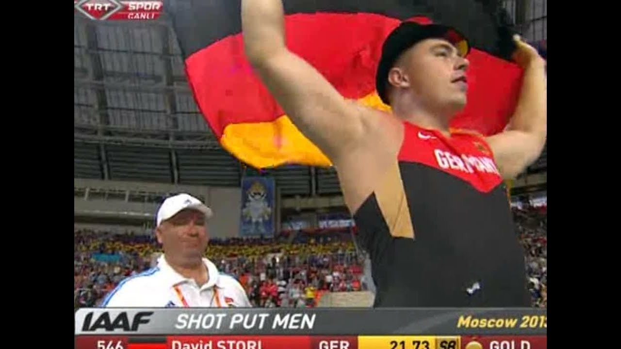 David Storl, shot put men final world athletics championships 2013 in ...