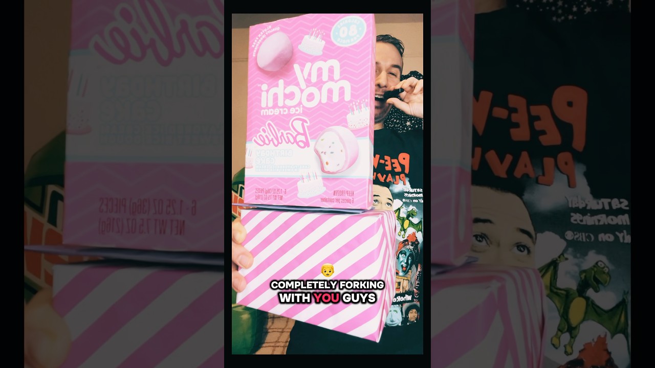 My/Mochi X Barbie Birthday Cake Mochi Taste Test🎂 - YouTube