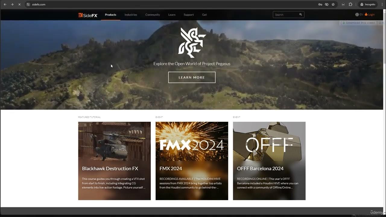1 Sidefx Labs Installation - YouTube
