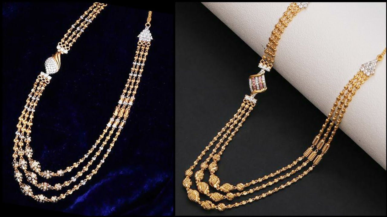 Latest Gold Long Maala Nacklaces Design's Different Styles Beautiful ...