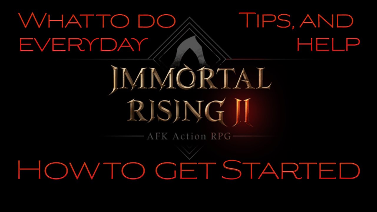 A COMPLETE Beginners Guide to Immortal Rising 2 (Build in Desc) - YouTube