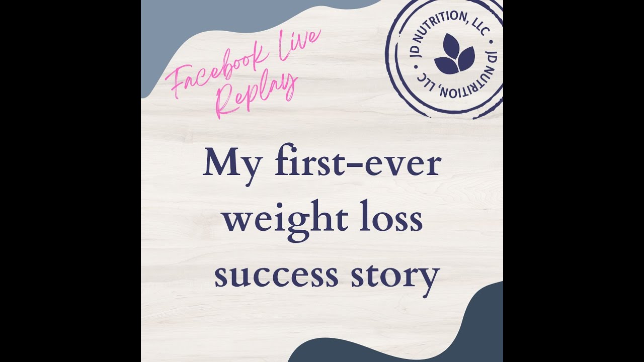 My first-ever weight loss success story - YouTube