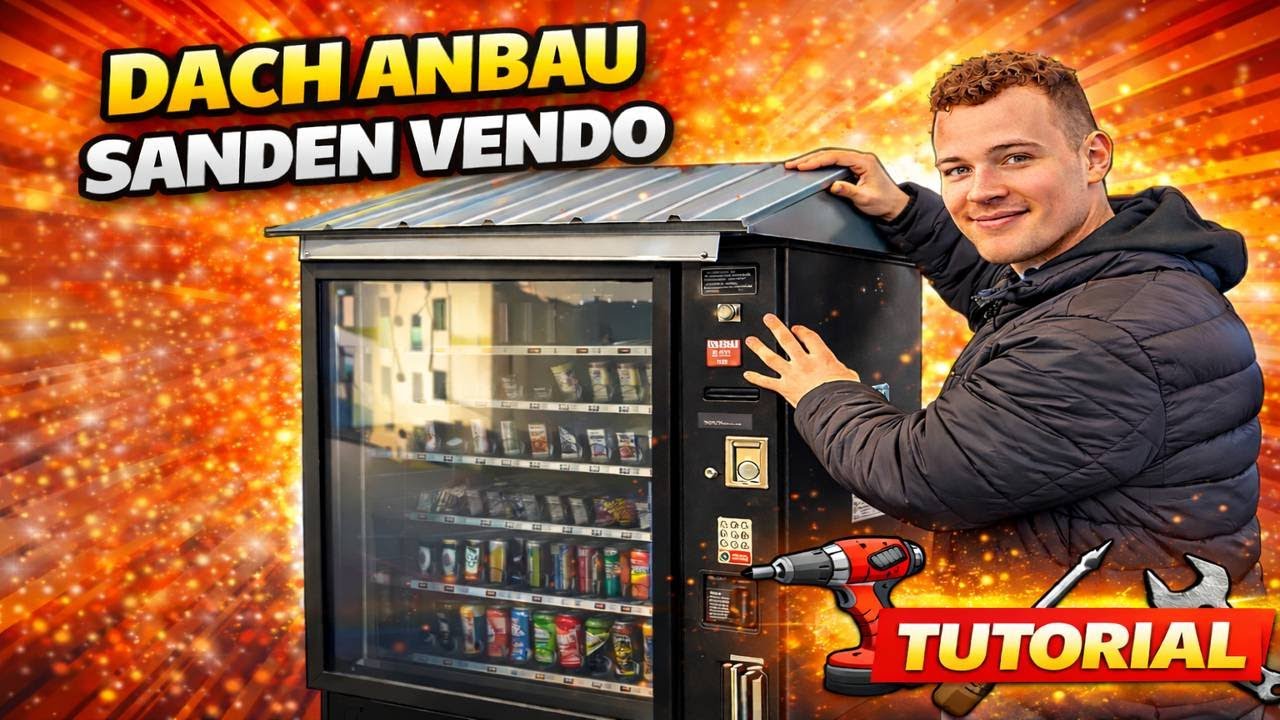 TUTORIAL - Dach anbauen bei Snack Automaten - Sanden Vendo Dach ...