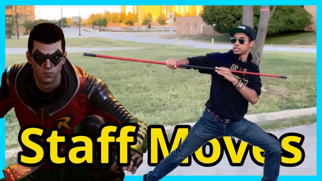 Sixth Day of Christmas | Tim Drake Bo Staff | 12 Days of Tricking - YouTube