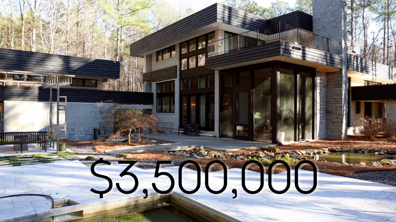CELEBRITY RESIDENCE | Frank Lloyd Wright-Inspired Luxury Home in ...