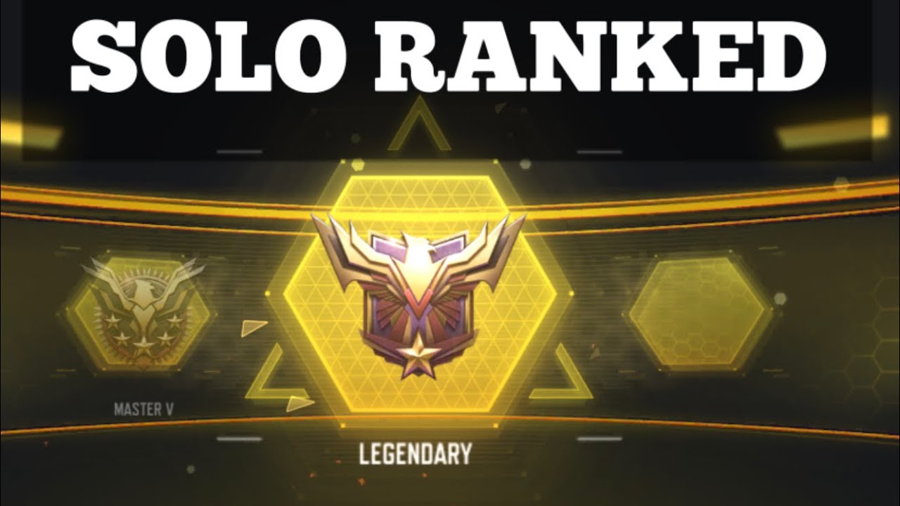 Finally LEGENDARY RANK playing SOLO ranked CODMobile - YouTube