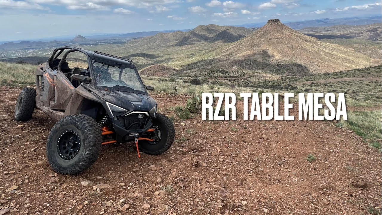 RZR Mudding at Table Mesa - YouTube