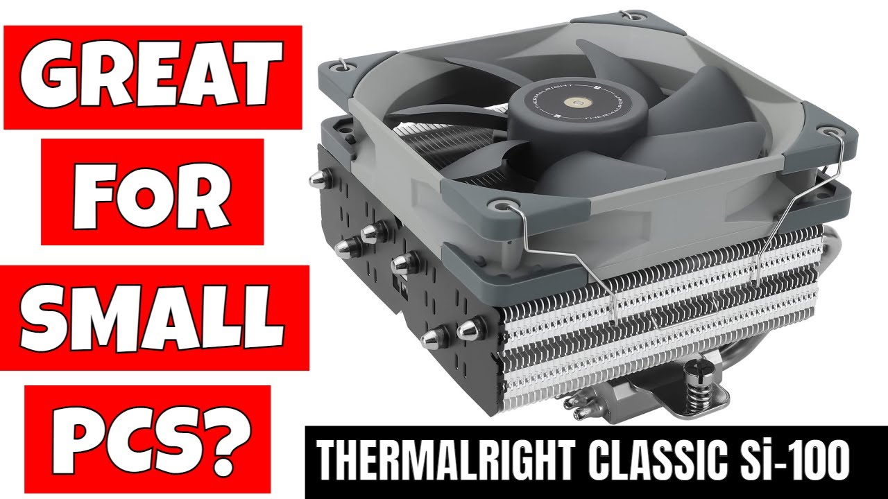 Thermalright SI 100 210w TDP Low Profile CPU Cooler AM4 Review ...