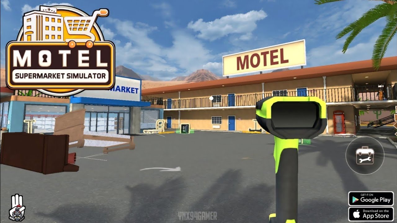 Supermarket & Motel Simulator (New Update: Barcode Scanner) Android ...