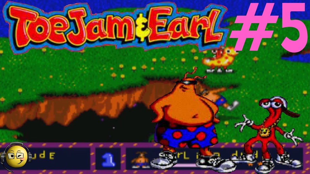 Let's Play Toejam And Earl (Co-op with Felisha) Part 5: Level 1's ...