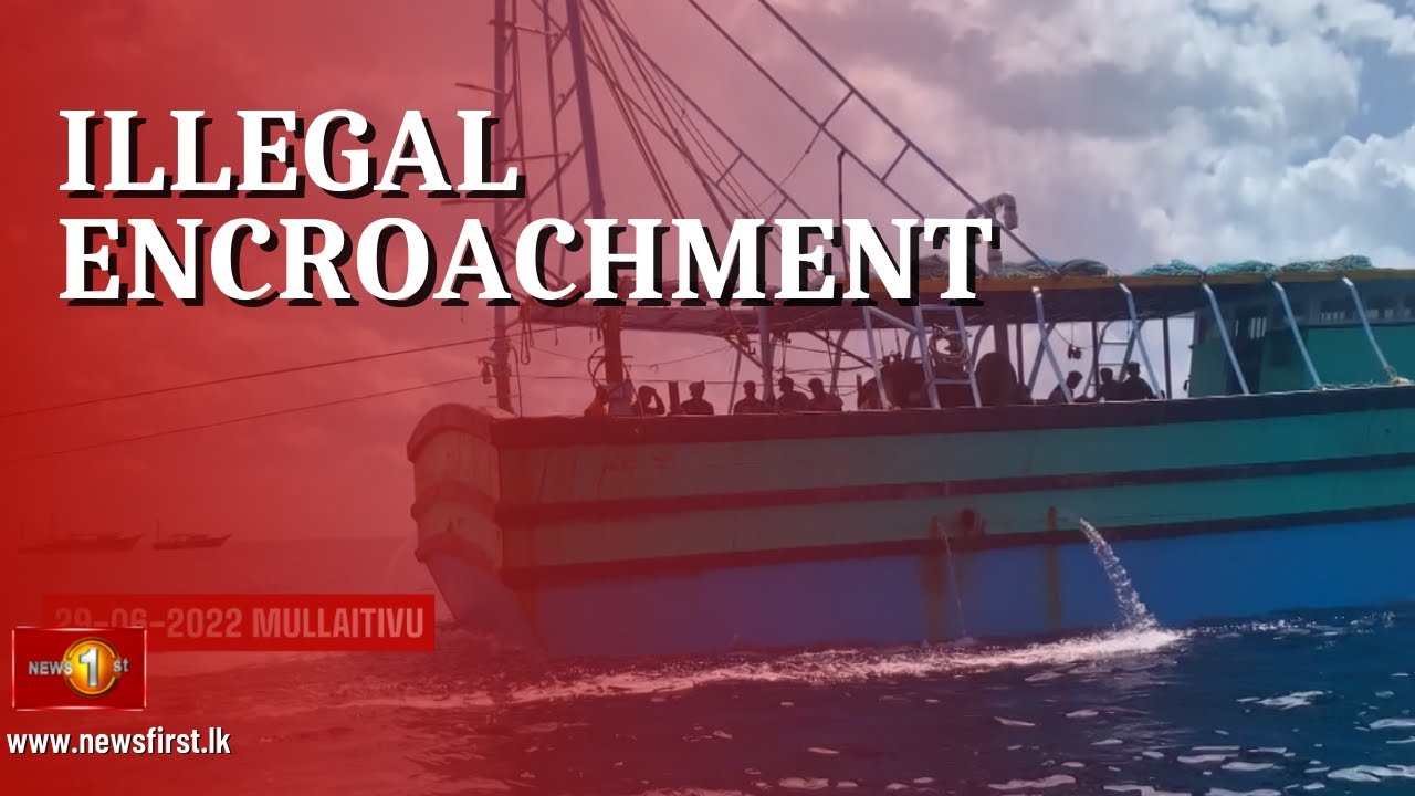 Indian Trawlers invade Sea of Sri Lanka - YouTube