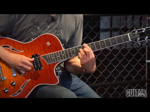 Taylor T3/B Electric Guitar - YouTube