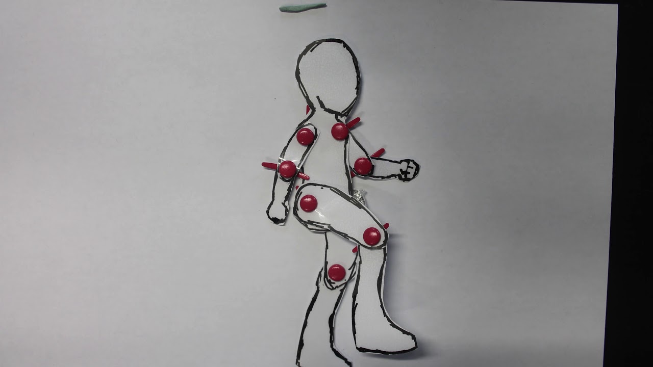 Pose to pose walk cycle - YouTube
