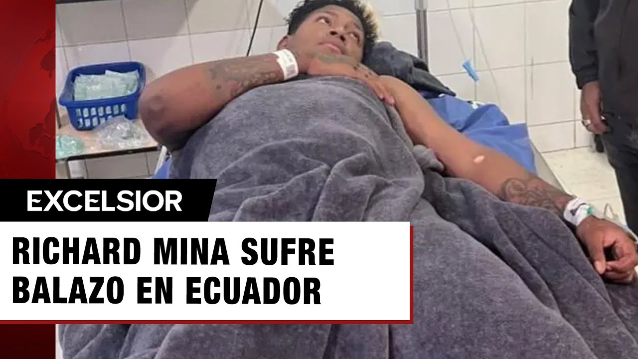 Richard Mina sufre balazo durante sus vacaciones en Ecuador - YouTube