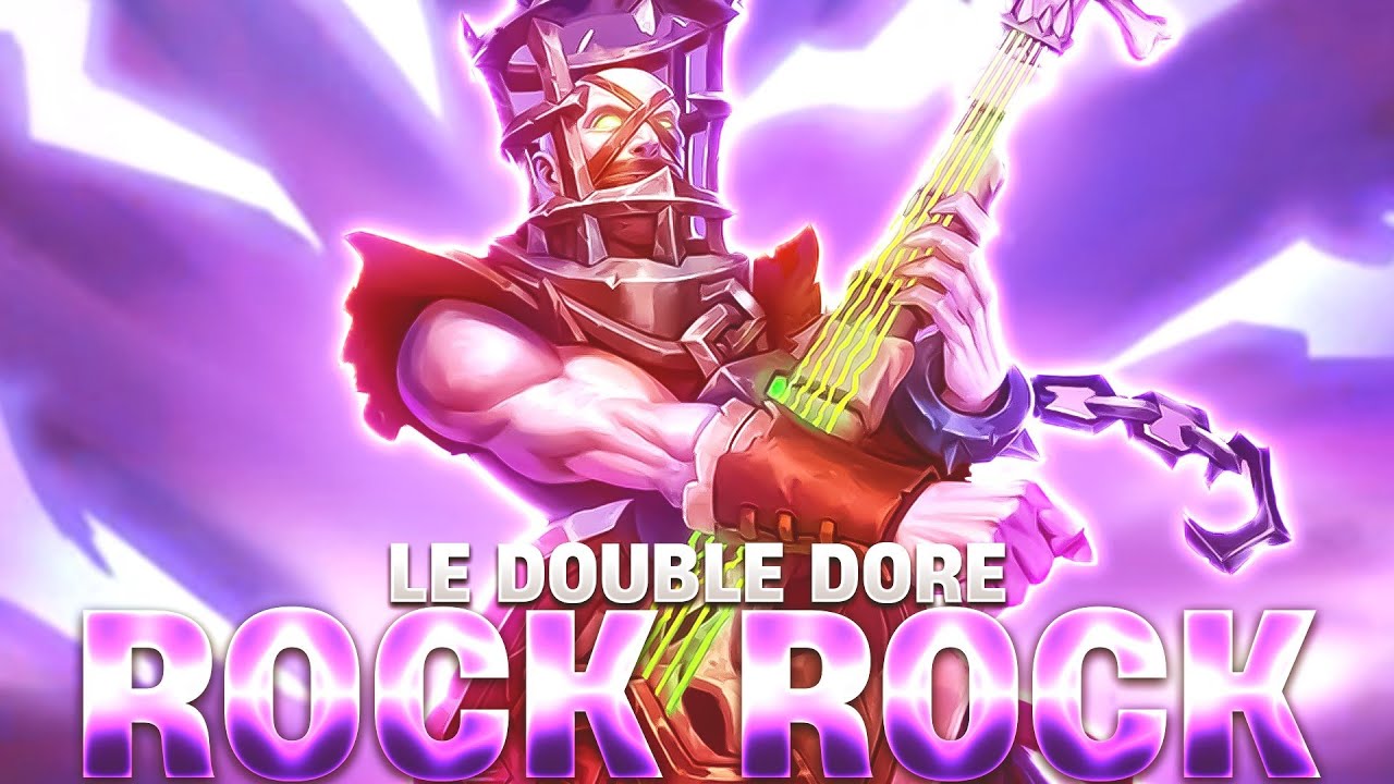 DOUBLE ROCK ROCK DORE AVEC CRI DE GUERRE DOUBLE | Maverick Hearthstone ...
