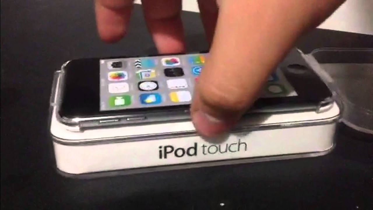 iPod Touch 5g 64GB Space Gray Unboxing - YouTube