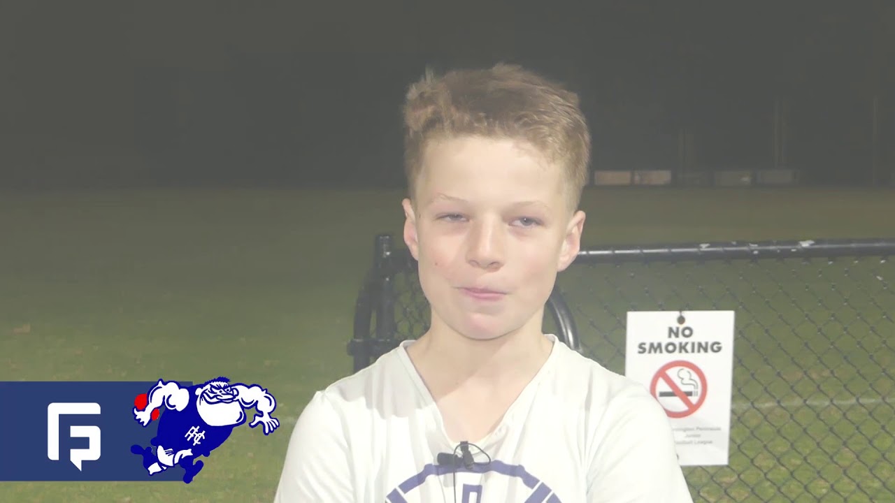 Marcus Harwood - Hastings JFC Under 12s - YouTube