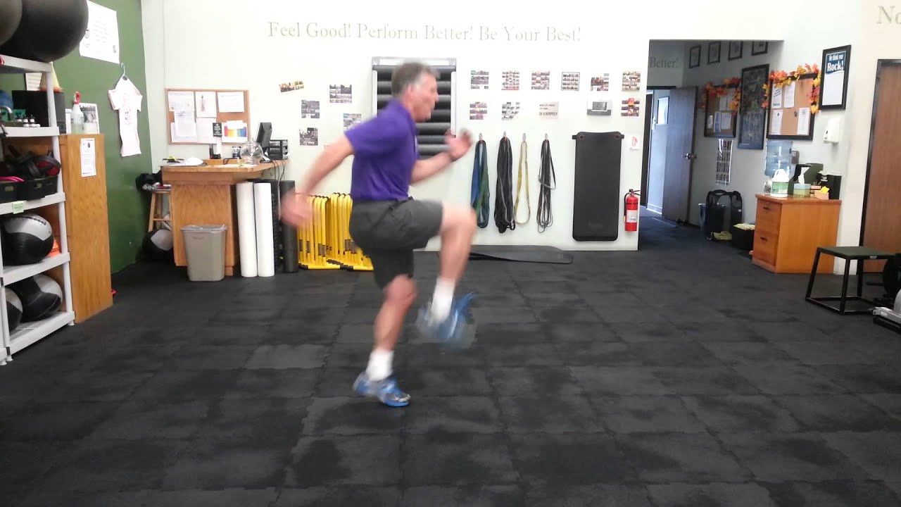 High Knee Sprint In Place - YouTube