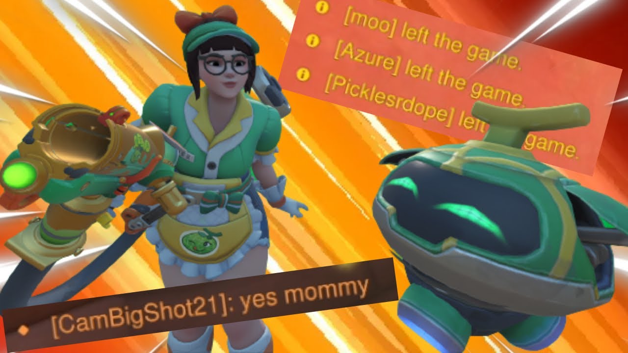 Making People Rage Quit Because Im To Good With Mei (Overwatch 2) - YouTube