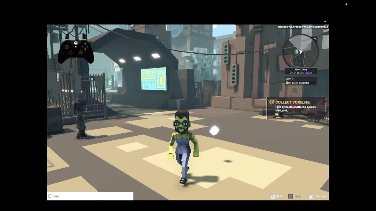 How to map an Xbox controller for use in The Sandbox game - YouTube