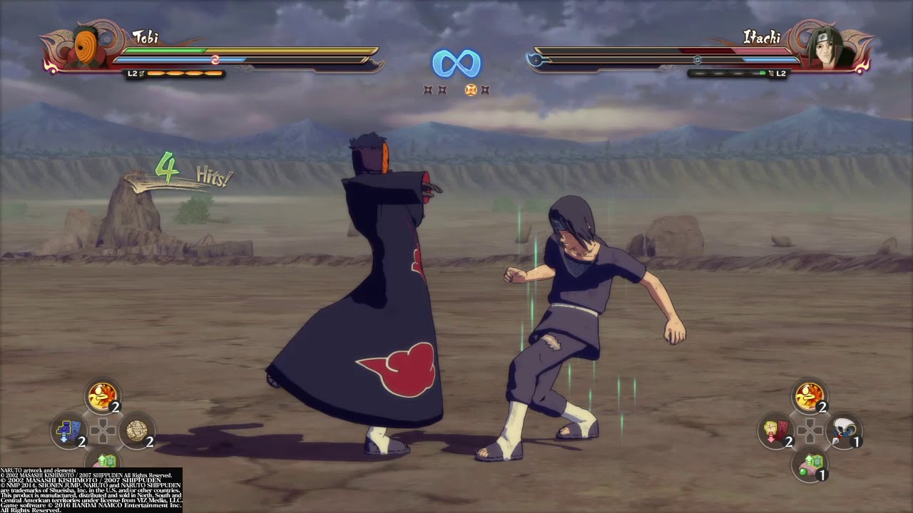 NARUTO SHIPPUDEN STORM 4 tobito uchiha VS overrated ass itachi - YouTube