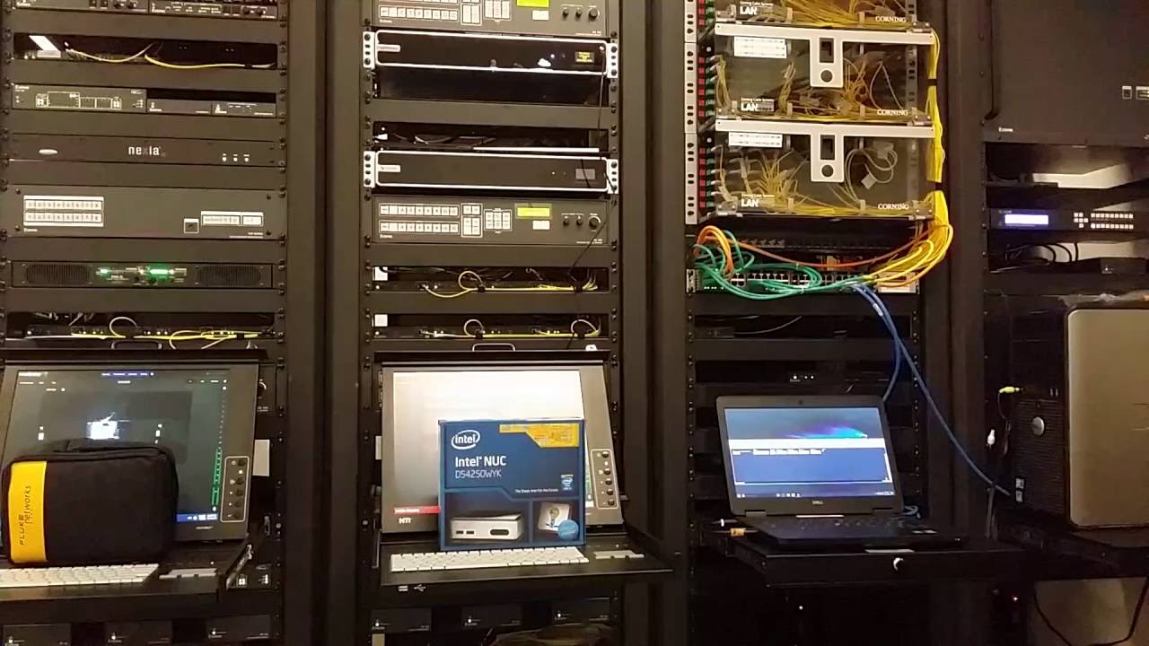 AV Server room - YouTube