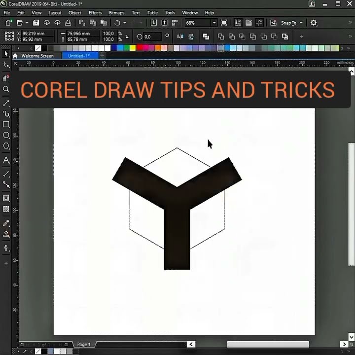 How to Design a Repeated 3D Pattern in CorelDRAW – Step-by-Step ...