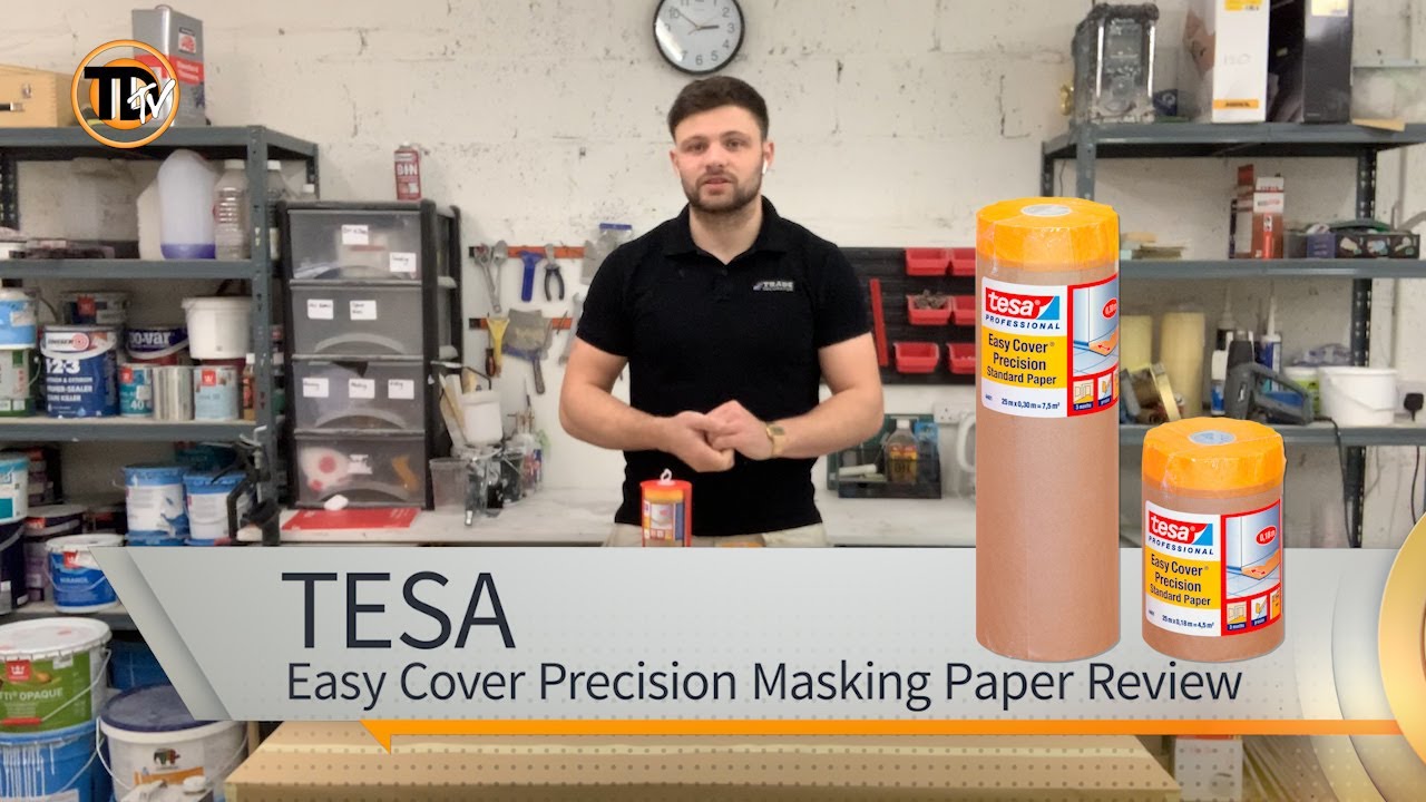 Product Review: tesa Easy Cover Precision Standard Paper - YouTube