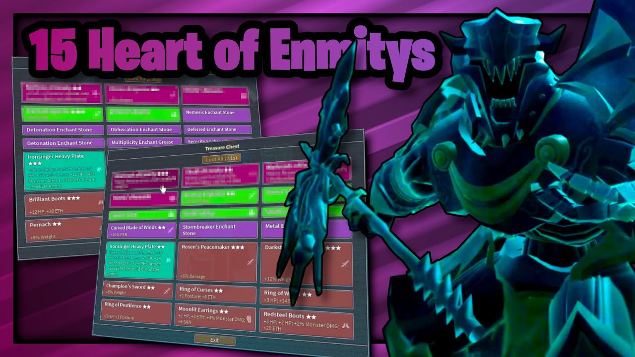 What 15+ Heart of Enmity runs gives you... | Deepwoken - YouTube