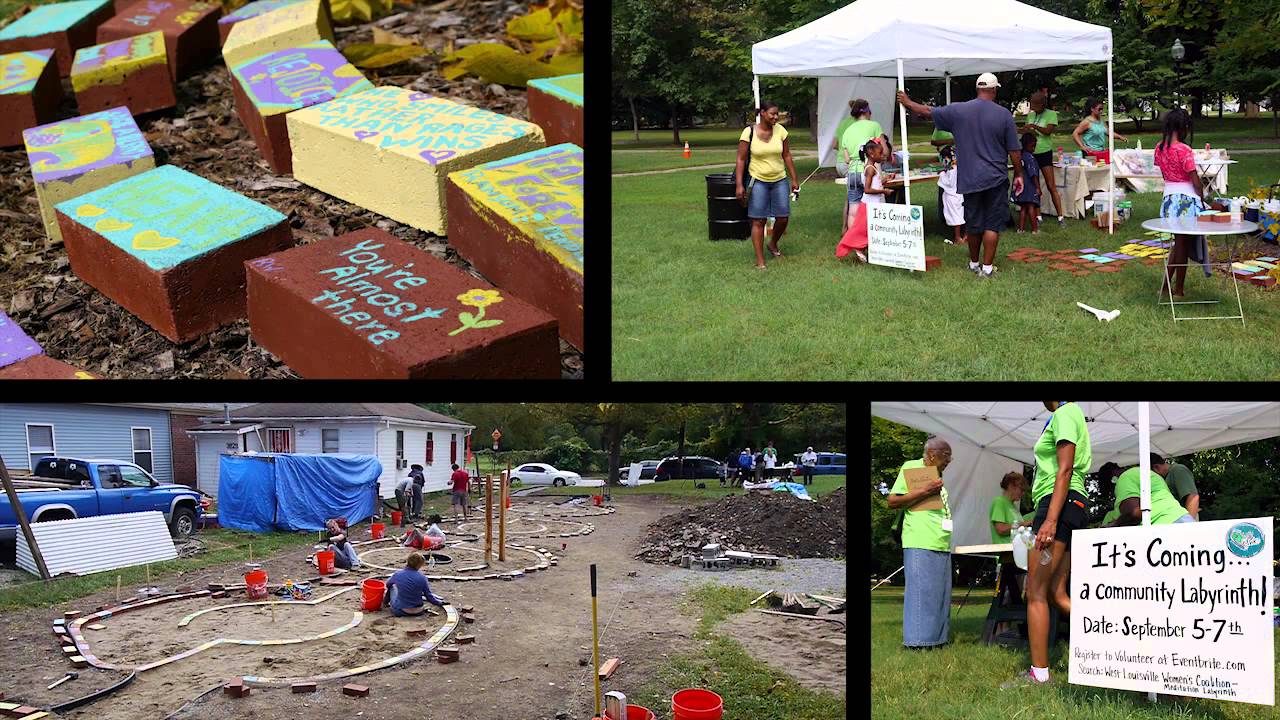 WLWC Labyrinth Build - YouTube