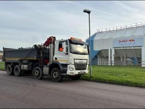 DAF CF 440 Grab Lorry - YouTube