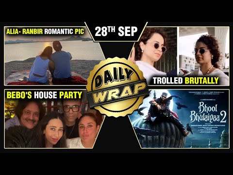 Alia Calls Ranbir Her Life, Kangana Insulted For Airport Look, Rhea In Bigg Boss 15 | Top 10 News