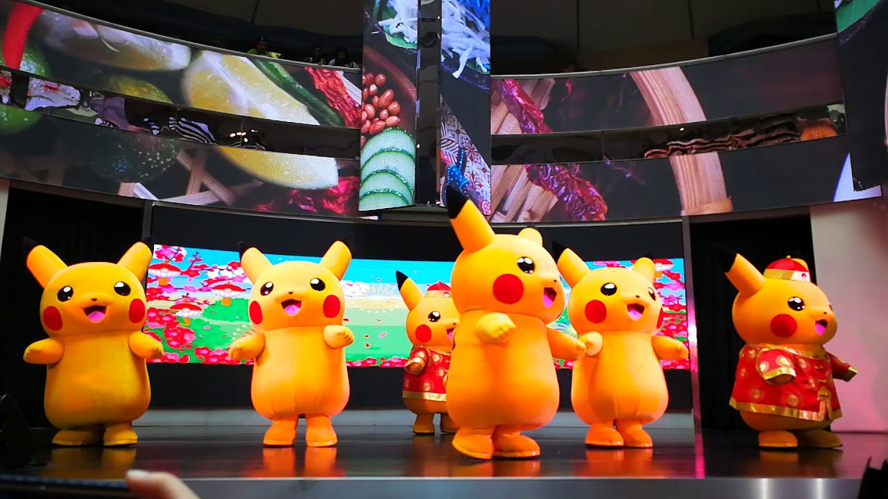 Super adorable and cute Pikachu dance! - YouTube