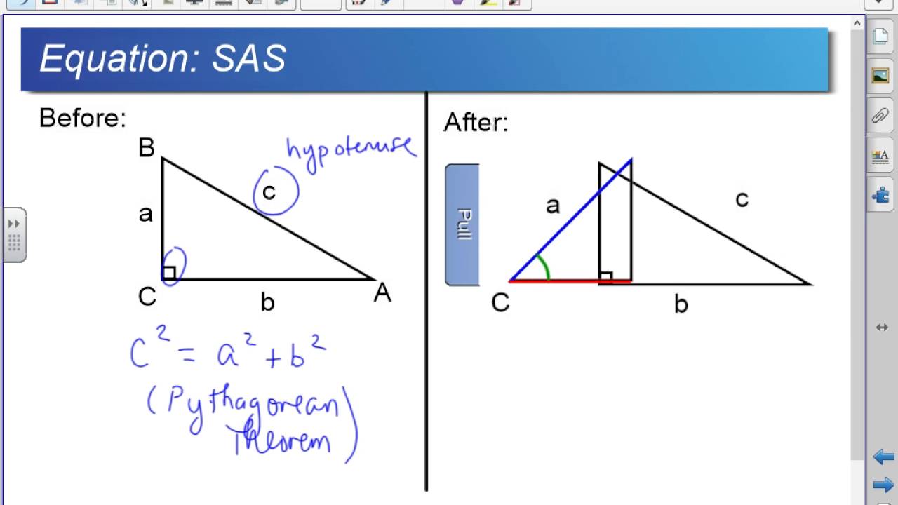 Cosine Law: SAS - YouTube