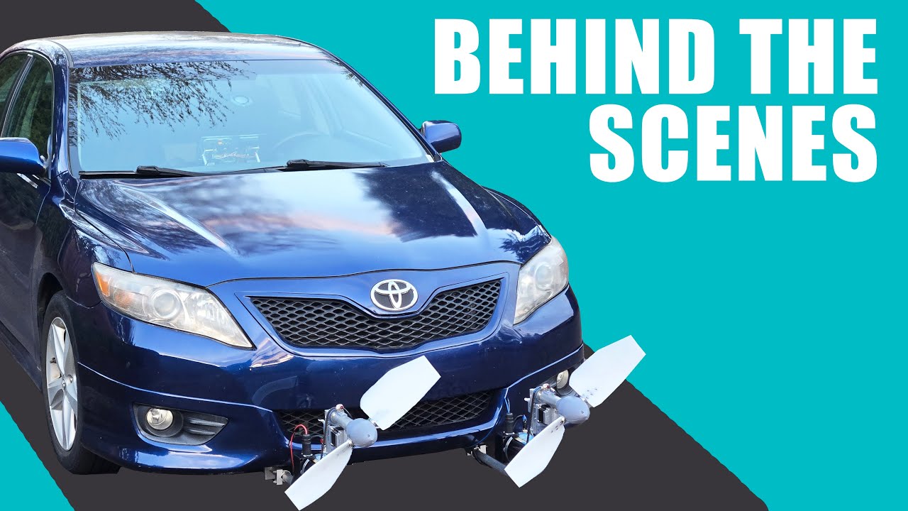 Wind Power on a Car #7 - Behind The Scenes - YouTube