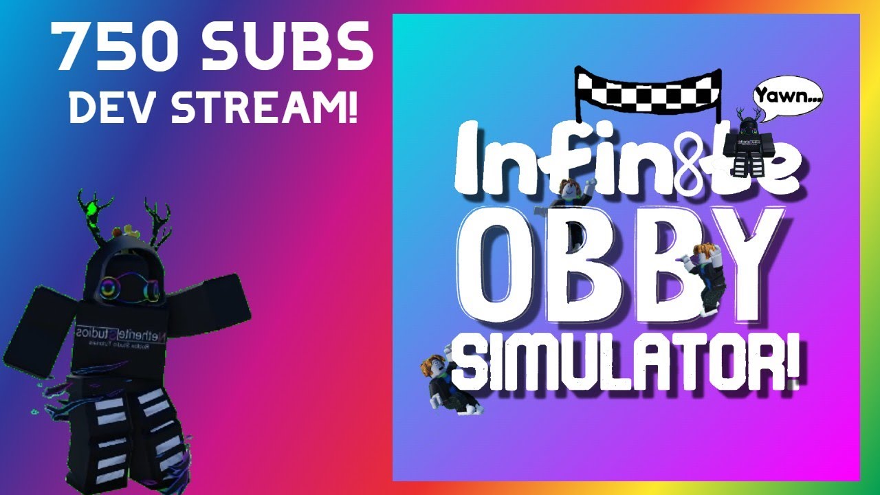 750 SUBS Game Night +! Dev Stream! Infinite Obby Simulator + Doors ...