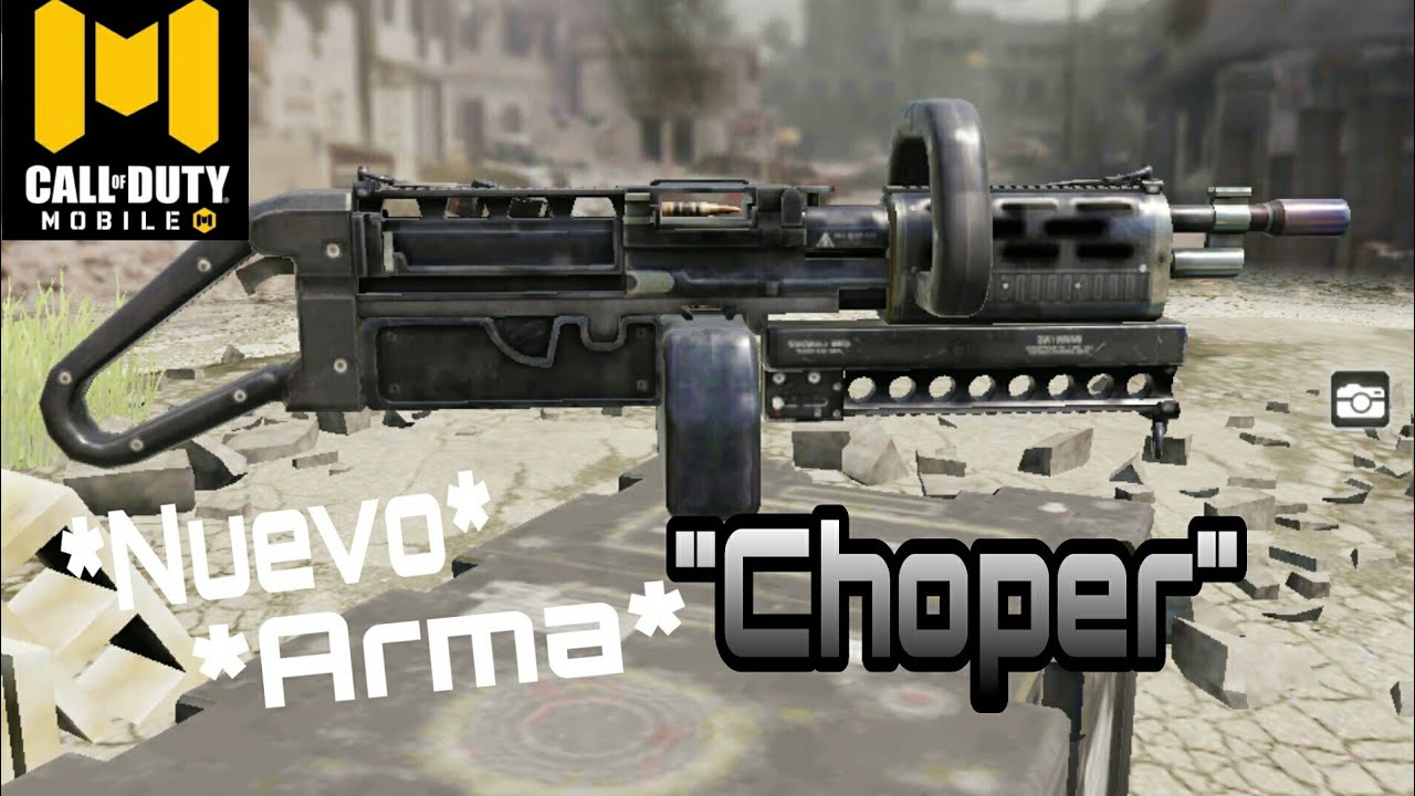 *Nuevo Arma*CHOPPER|Call of duty Mobile - YouTube
