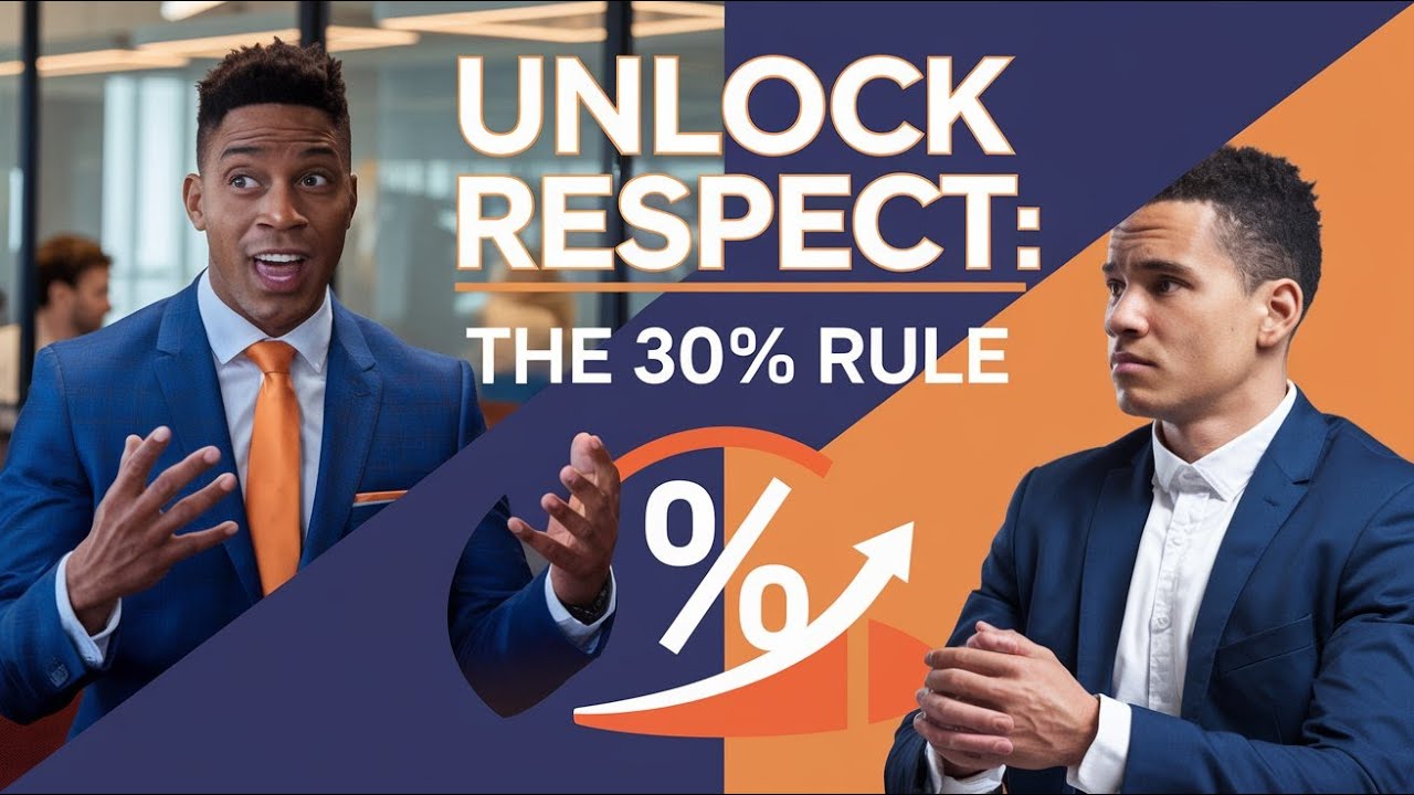 Want Unstoppable Confidence? Learn the 30 Percent Rule Now - YouTube
