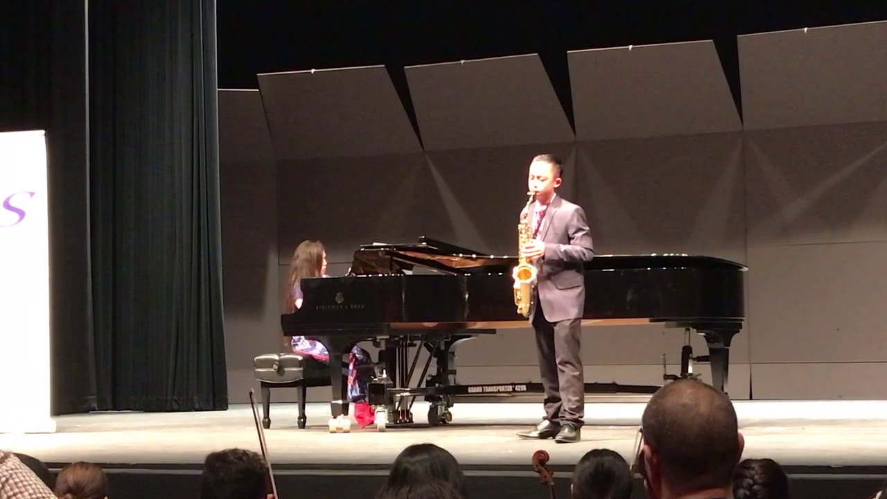 Creston Sonata mvt ll, Gavin Hua, Soloist - YouTube