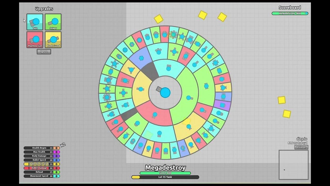 Diep.io Beginner Tutorial + Tips and Tricks - YouTube